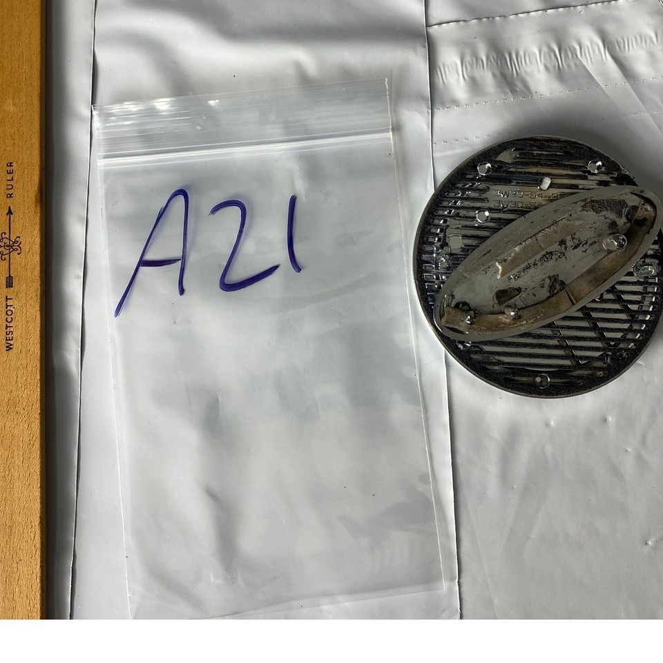 OEM Mercury Chrome Black Wheel Center Cap Hubcap Emblem Genuine Used | eBay