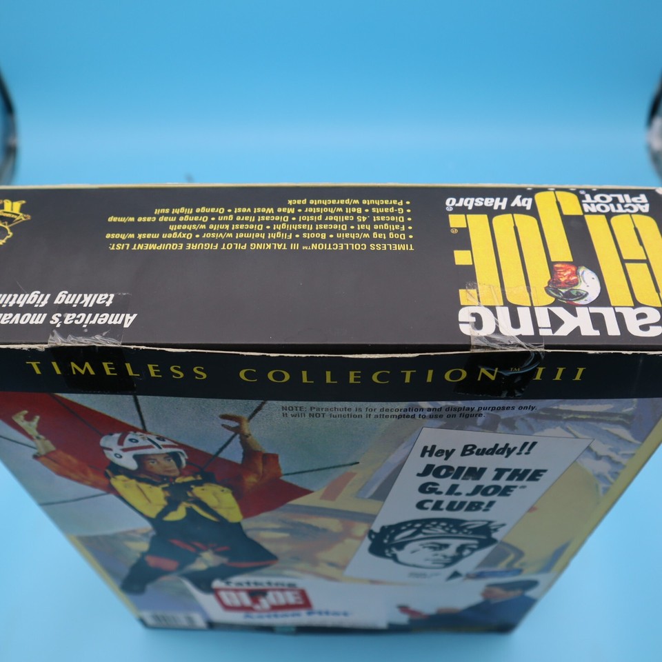 GI Joe Timeless Collection III Talking Action Pilot Brand New Sealed ...
