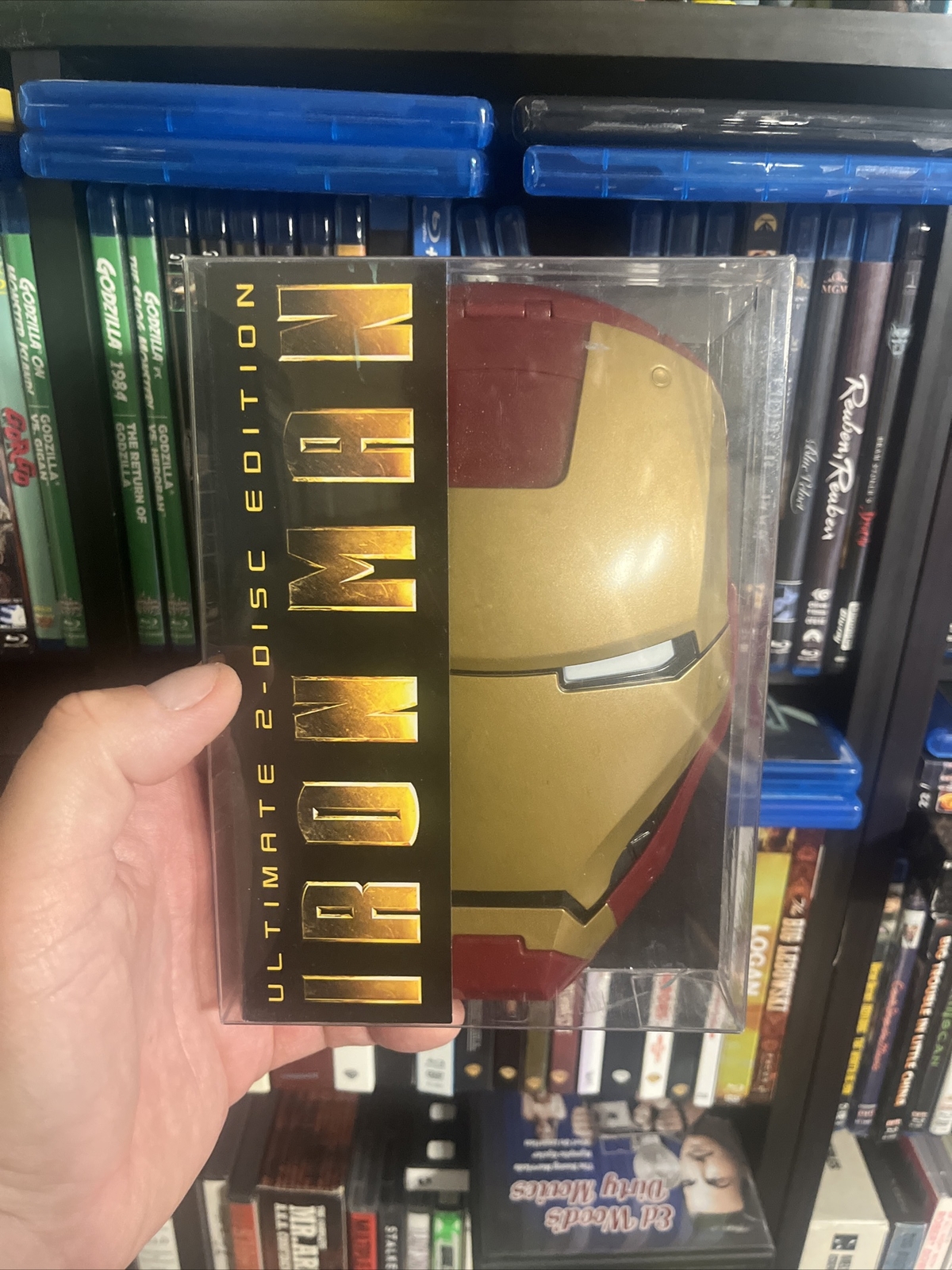 Iron Man (DVD, 2008) Ultimate 2-DIsc Edition with Helmet Case | eBay