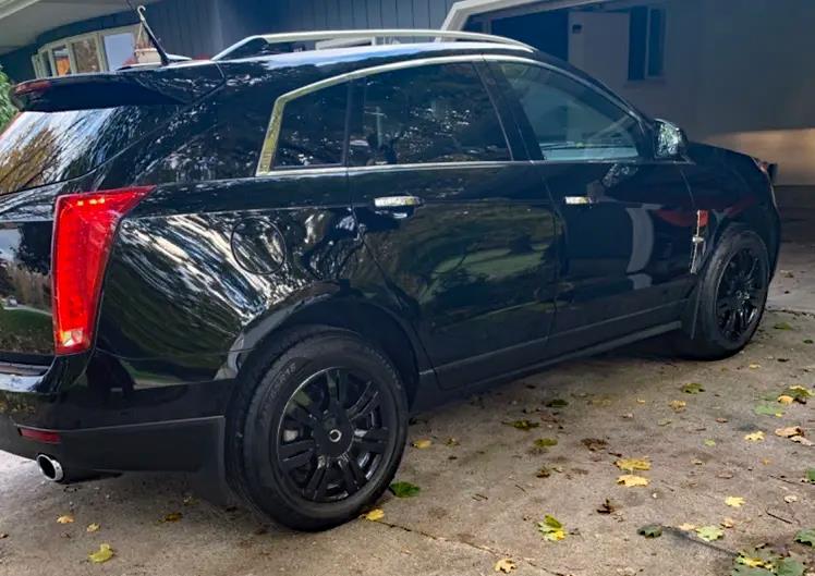 2010-2016 Cadillac SRX IMP-357BLK Gloss Black Wheel Skins fits 18" 14 ...