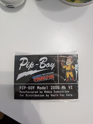 Fallout Pip-Boy Original Character Pin 2019 Exclusive Retro Sealed | eBay