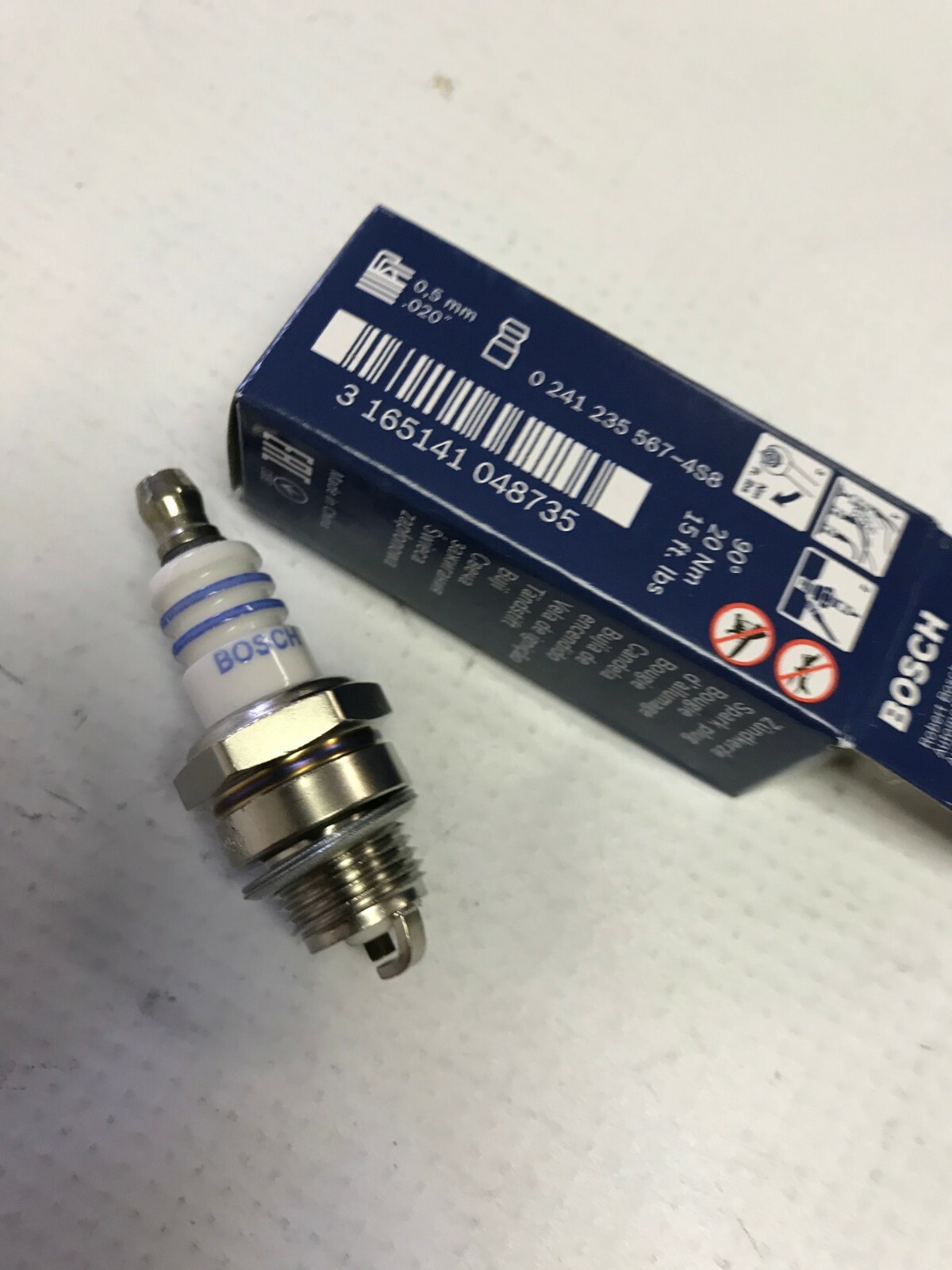 7545 Bosch Spark Plug WS7F | eBay