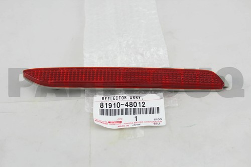 8191048012 Genuine Toyota REFLECTOR ASSY, REFLEX, RH 81910-48012 | eBay