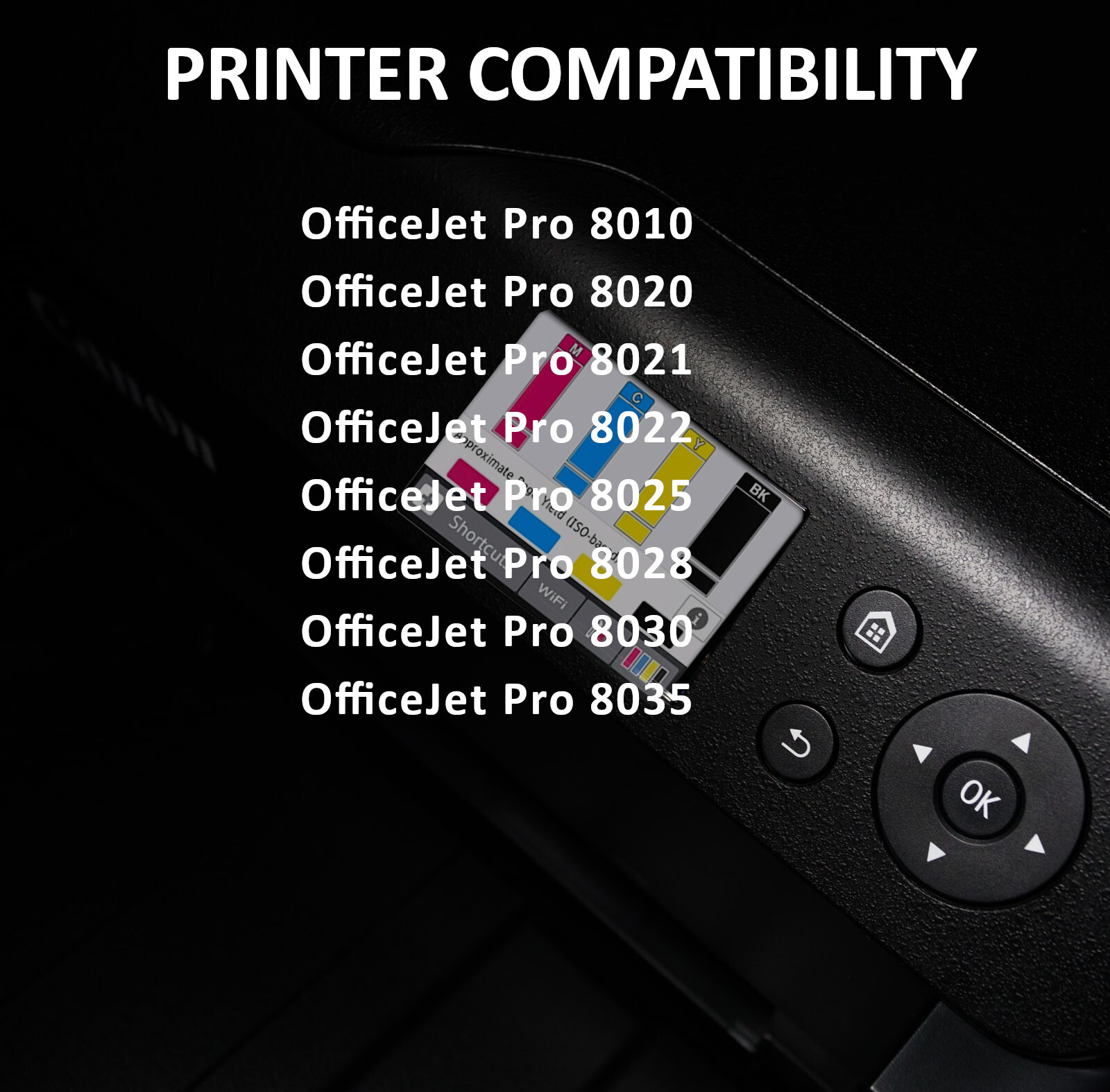 3pk 910 XL CMY Ink for HP OfficeJet Pro 8010e 8020 8021 8022 8028e ...