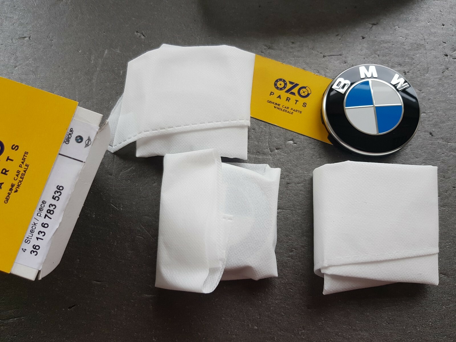 4x Genuine BMW Alloy Wheel Centre Cap 36136783536 68mm | eBay