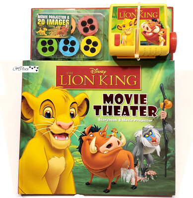 Disney the Lion King Movie Theater Storybook and Movie Projector ...