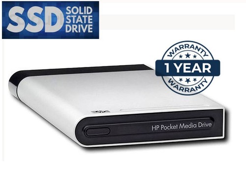 HP Pocket Media Drive 1TB SSD Portable SSD External USB drive Warranty ...