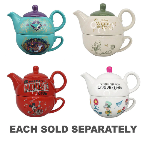 official Licensed Collectible Disney Tea Pots for one Set Ages 12+ and ...