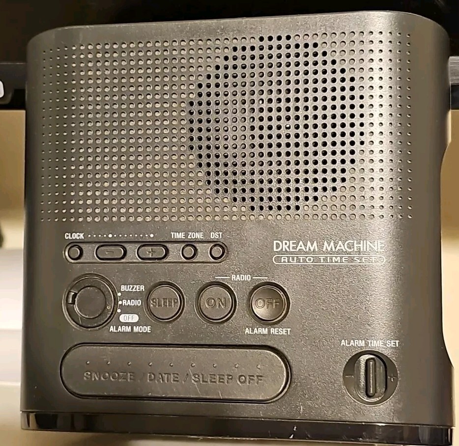 Sony Dream Machine FM/AM Alarm Clock Radio ICF-C218 w/Battery Backup ...
