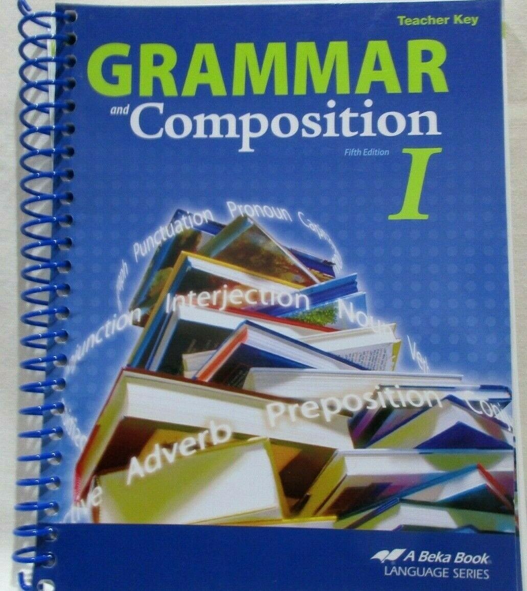 Homeschool/Teachers - Grammar and Composition 1 First Edition Teacher ...