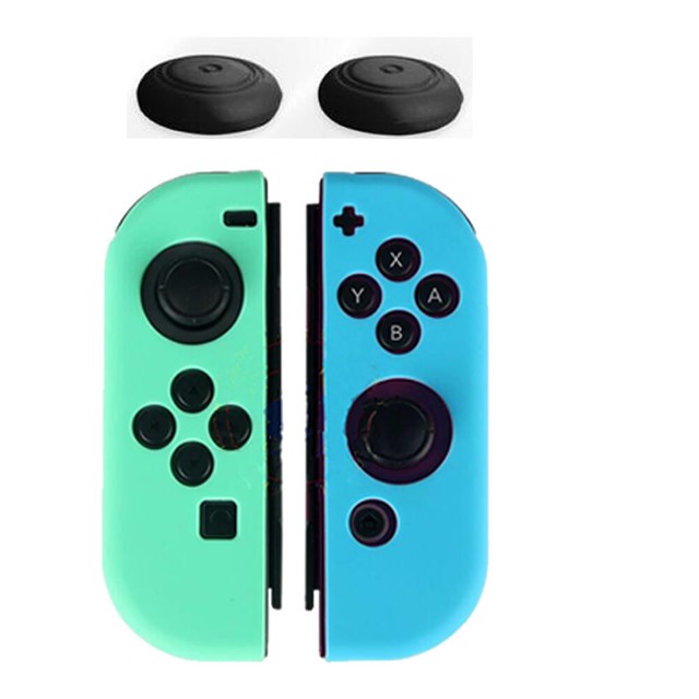 Silicone Case Cover For Nintendo Switch Joy-con w/ Caps | eBay