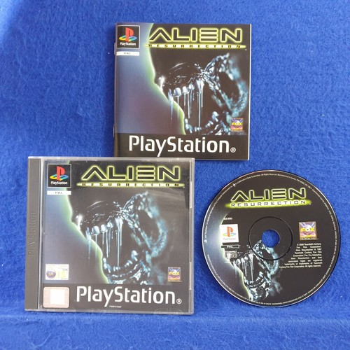 ps1 ALIEN RESURRECTION Boxed With Manual PAL Version ps2 ps3 | eBay