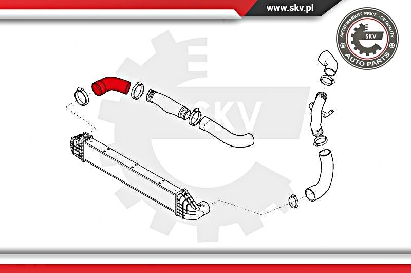 Charger Intake Hose Fits VOLVO C30 C70 II S40 V40 V50 31319741 | eBay