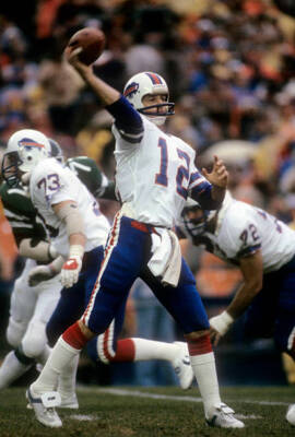 Quarterback Joe Ferguson Of The Buffalo Bills 2 Old Football Photo ...
