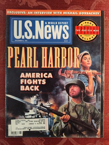 U S NEWS World Report December 2 1991 Pacific War WWII Pearl Harbor ...