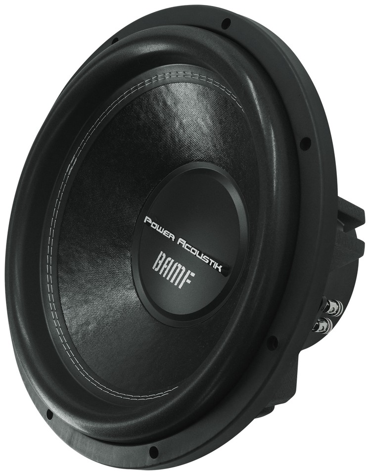 Power Acoustik BAMF-154 15" 3800 Watt Car Audio Subwoofer DVC 4-Ohm Sub ...