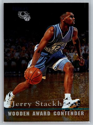 Jerry Stackhouse 1995 Classic Rookies Silver Foil #99 North Carolina ...