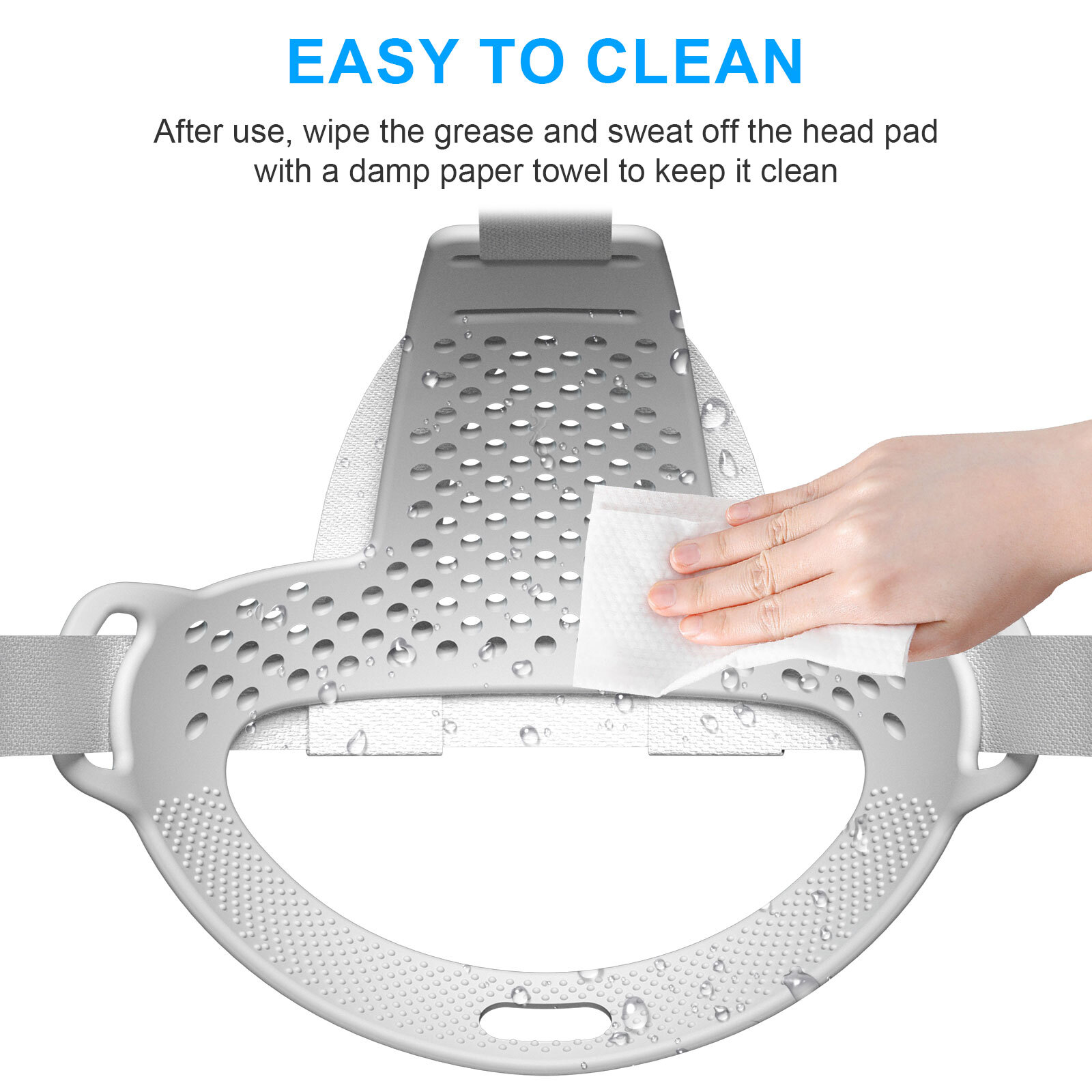 # TPU Head Strap Pad Comfortable Headset Strap Pad for Meta Quest 3 ...