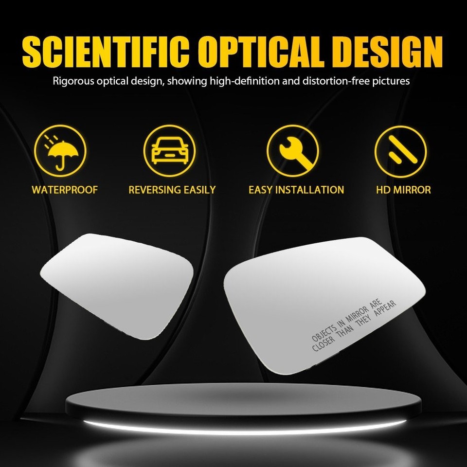 Mirror Glass Set For 2012-2018 BMW 320i Fits 2012-2015 X1 BM1325114 ...