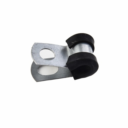 Brake Pipe Clips 3/16\" For 3/16" Pipes Lines Metal+Rubber Brand New ...