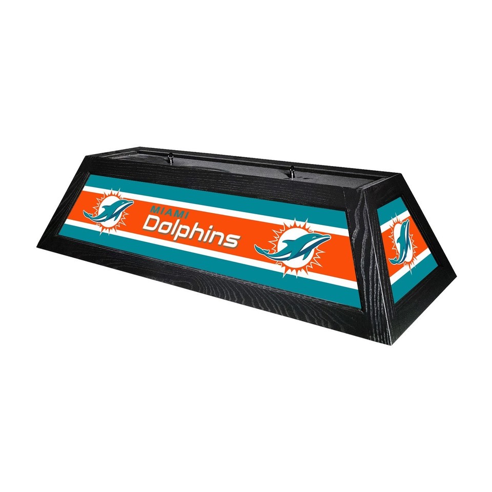 Miami Dolphins 42" NFL Licensed Pool Table Billiard Lamp Light | eBay