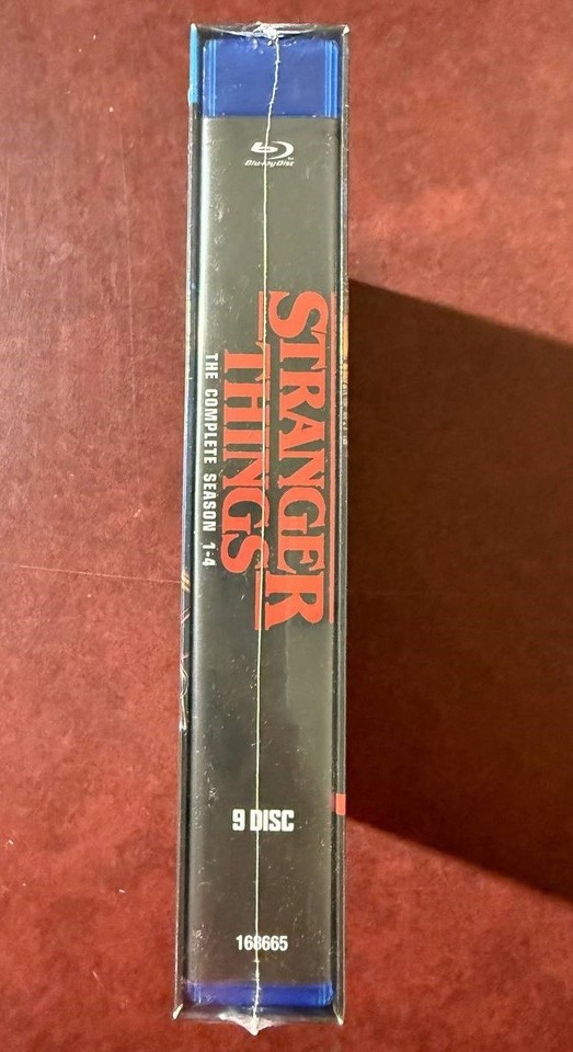 Stranger Things - The Complete Series, Season 1-4 (Blu-Ray, 9-Disc, Box ...