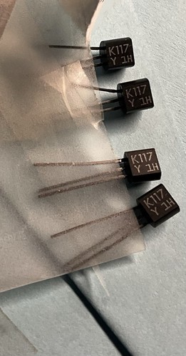 4 JFET 2sk117y Transistors Very Low Idss Matched Pairs | eBay