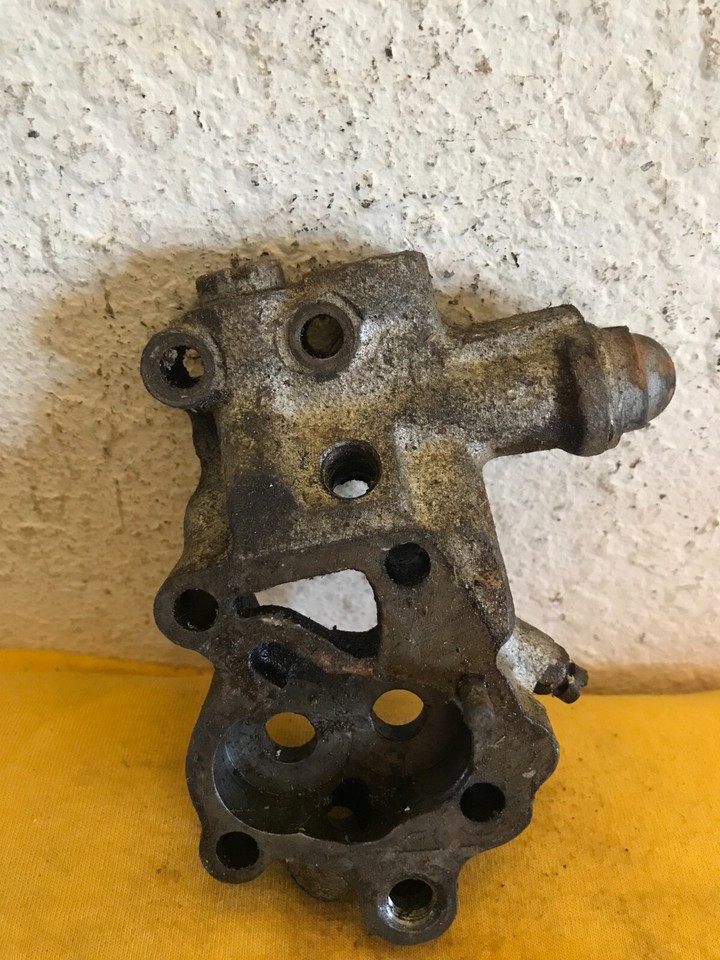 harley antique panhead shovelhead oil pump body and gears | eBay