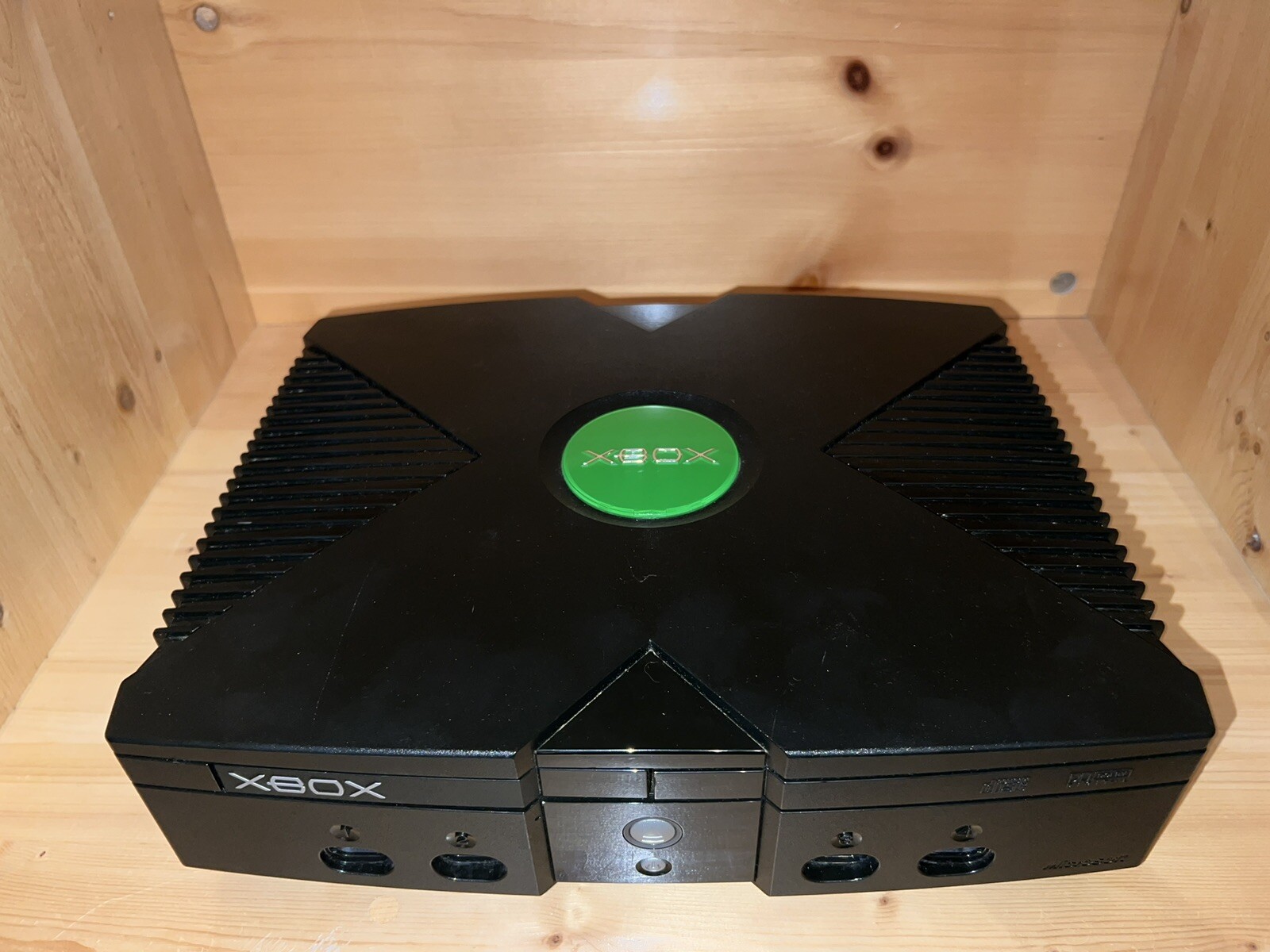 Microsoft Xbox Original - Black - Tested - READ Description. Console ...