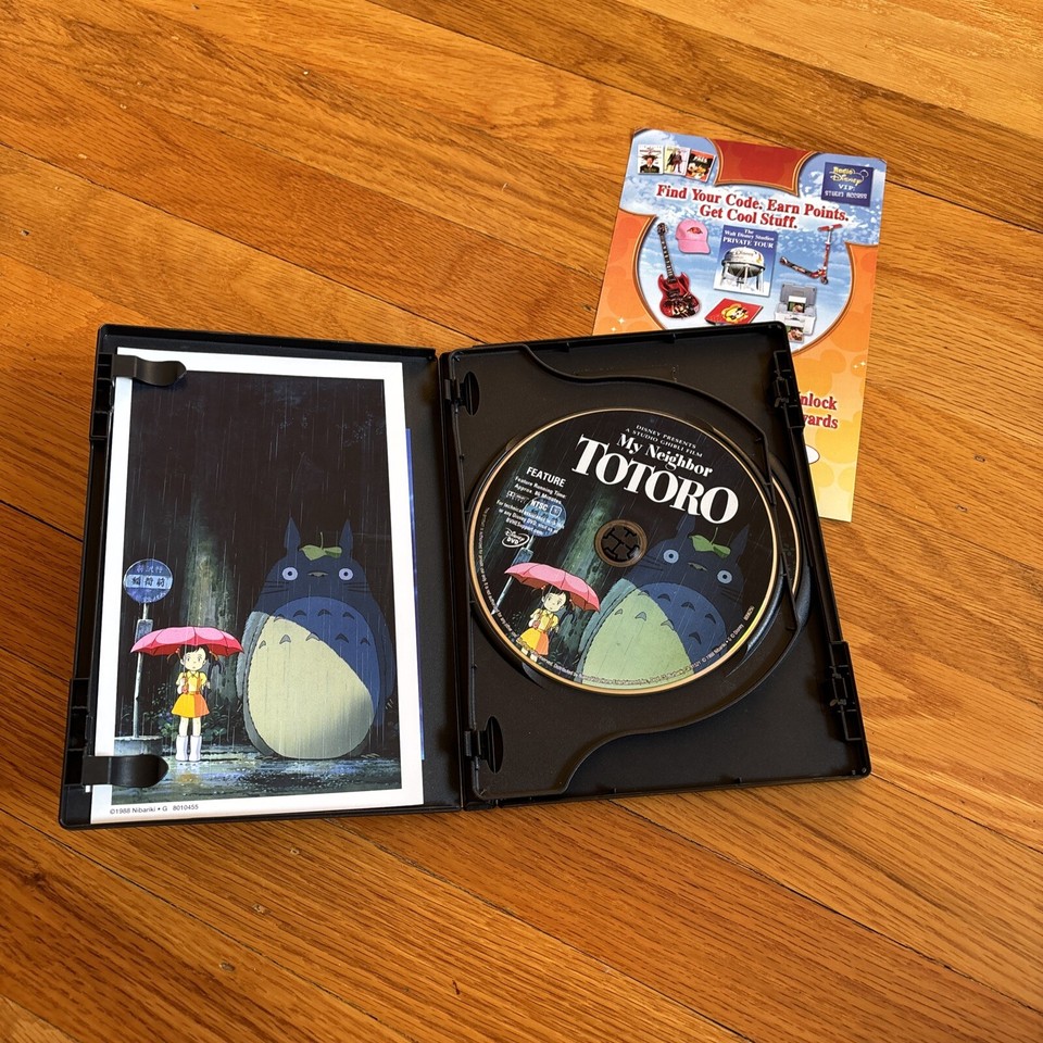 My Neighbor Totoro (DVD, 1988) Disney Studio Ghibli 2 Discs ...