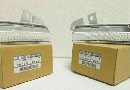 Nissan R35 GT-R GTR Genuine Rear Clear Bumper Reflector Lenses Left ...