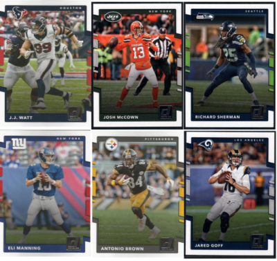 2017 Panini Donruss Football - Base Set Cards - Choose From Card #'s 1 ...