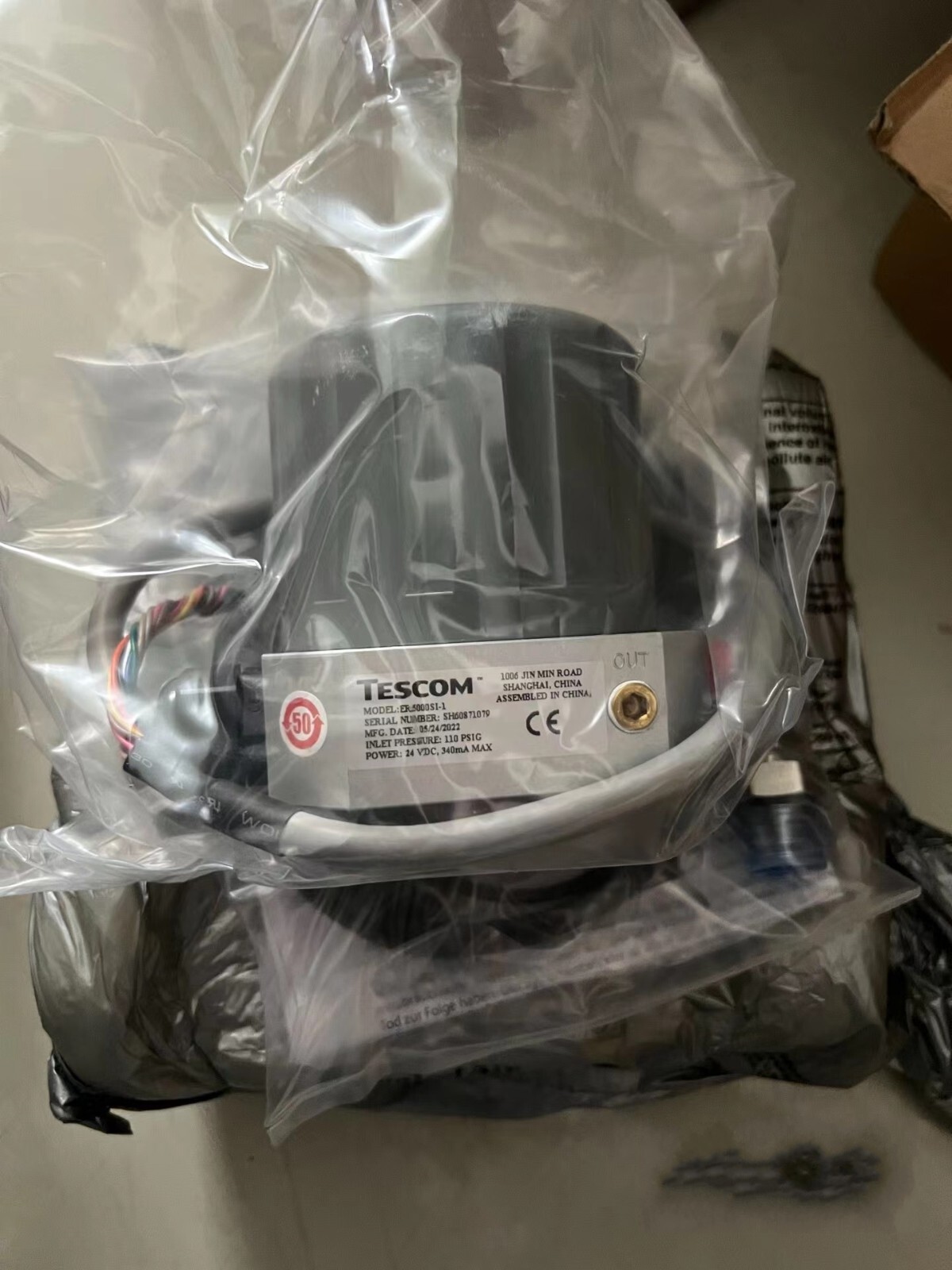 1PCS NEW TESCOM ER5000SI-1 Electropneumatic Controller (DHL or EMS) # ...
