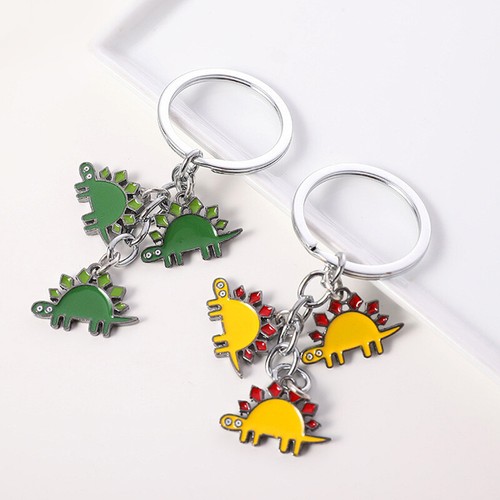 Fashion Cartoon Cute Dinosaur Keychain Creative Simple Animal Pendant ...