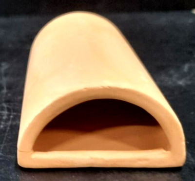 Pleco Log Cave Ceramic Terracotta Catfish D Cave log 13x6.5x3.5cm ...
