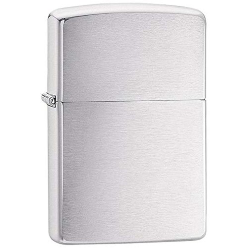 Zippo Classic Pocket Lighter - Brushed Chrome for sale online | eBay