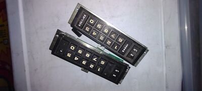 rowe ami wallete arcade jukebox wall mount jukebox keypad lot #426 | eBay