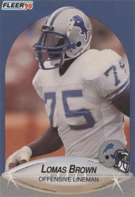 1990 Fleer Lomas Brown #278 for sale | eBay