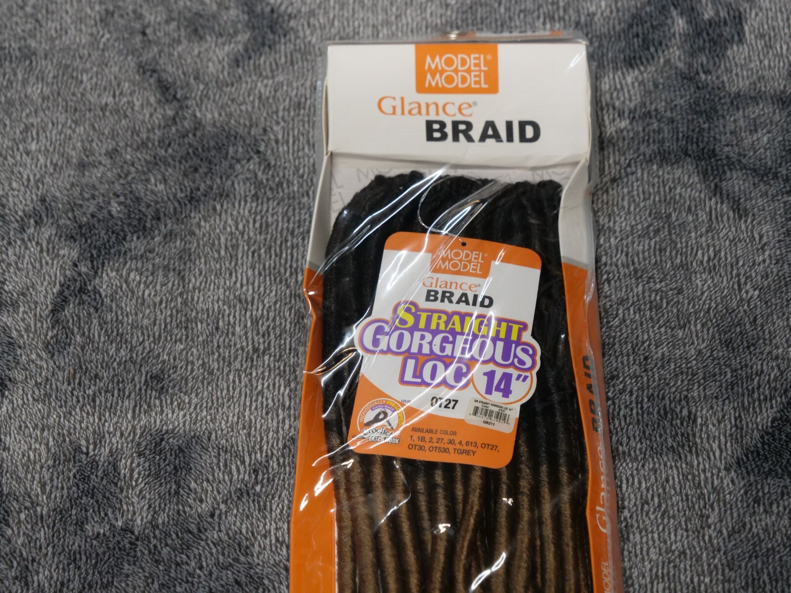 MODEL MODEL GLANCE BRAID STRAIGHT GORGEOUS LOC 14" COLOR OT27 | eBay