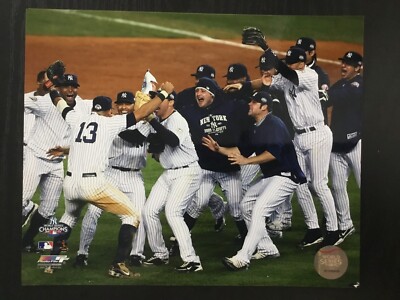 New York Yankees 2009 World Series Champions Baseball 8x10 Color Photo ...
