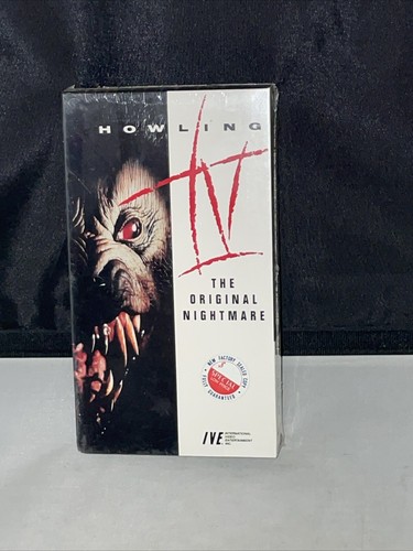SEALED VHS Howling IV Original Nightmare Watermark 1995 RARE | eBay