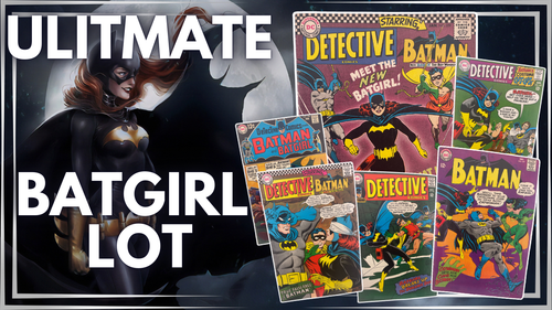 Batgirl Comic Lot - Detective Comics #359, 363, 369, 371, 384 & Batman ...