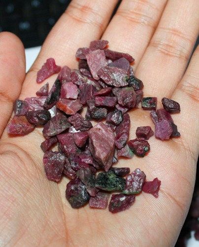 Naturel Ruby Rough Précieux Brut Rubies Aa Qualité Cristal Rubis 8 ...