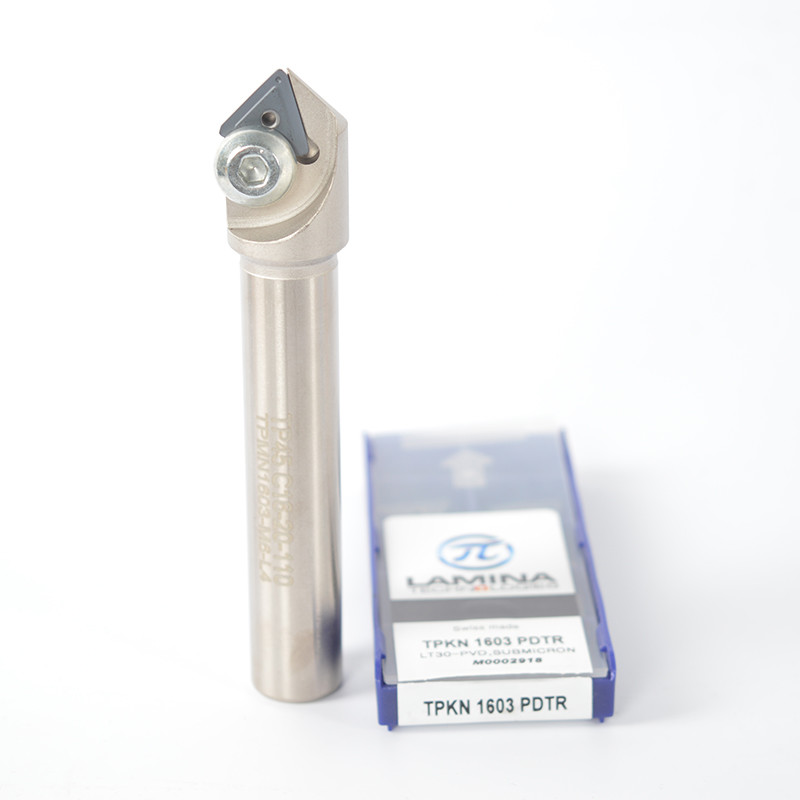 1pc TP45 C16-20-110 +10pc TPKN 1603 PDTR CNC straight shank cutter ...
