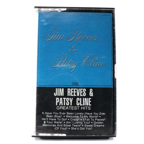Jim Reeves & Patsy Cline Greatest Hits (Cassette Tape, 1981, RCA) AYK1 ...