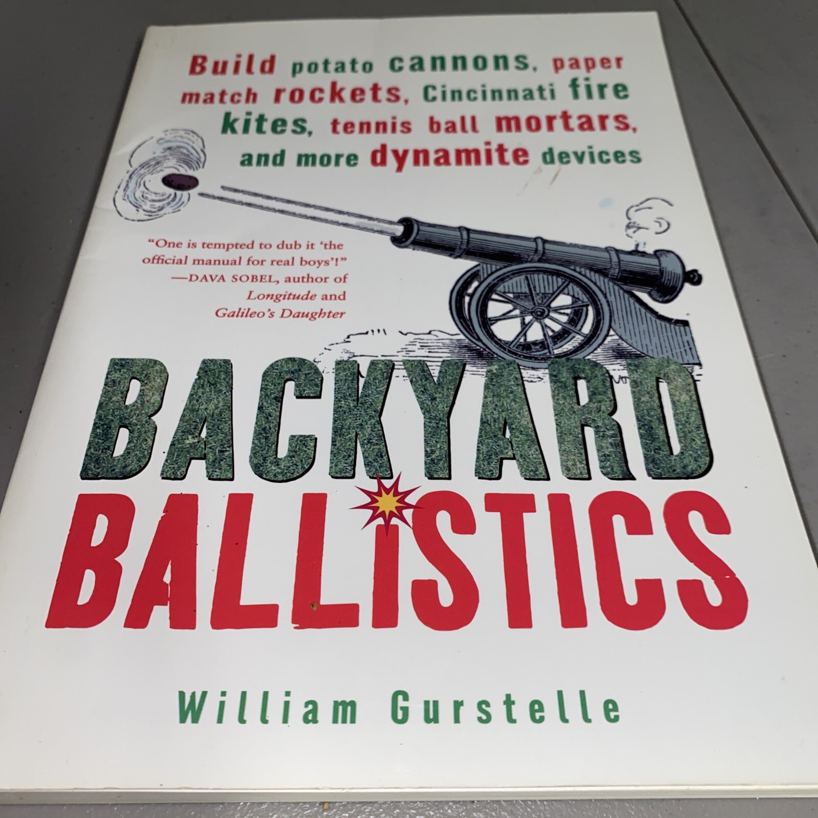 backyard ballistics William Gurstelle 2001 pB 9781556523755 | eBay