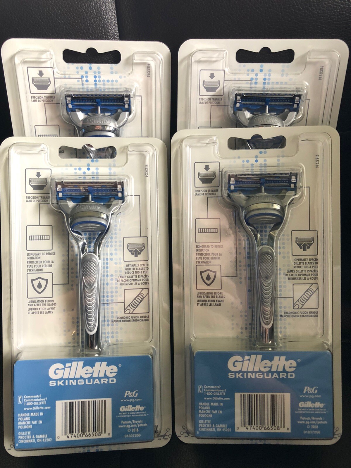 Gillette Skin Guard Razor Sensitive Skin New Lot Of 4 Sealed Pack.~ | eBay
