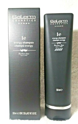 Salerm Homme Energy Shampoo 1e Men Barber Line- 250 ml/ 9 Oz. | eBay