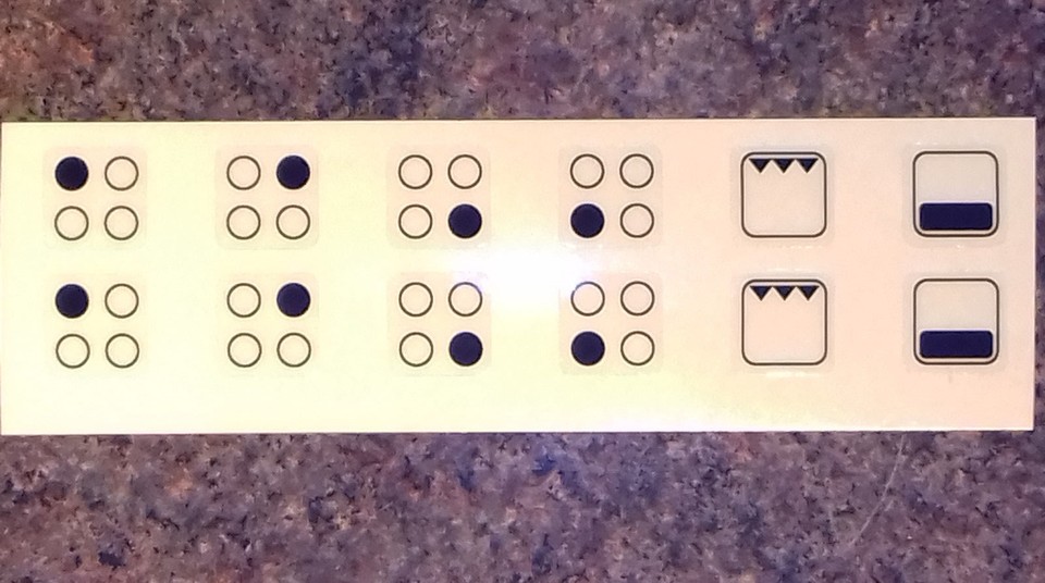 DUAL SET 4 RING STOVE STICKERS HOB OVEN REPLACEMENT DECALS LABELS ...