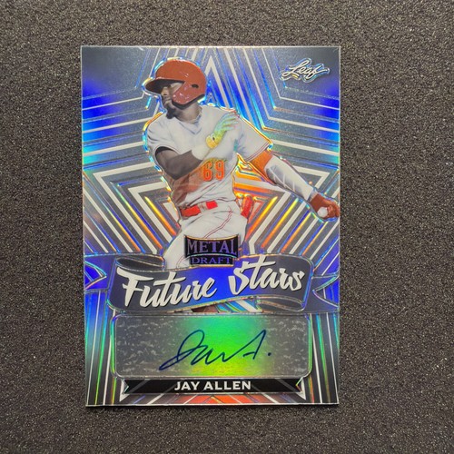 2021 Leaf Metal Draft JAY ALLEN #FE-JA1 Future Stars ROOKIE AUTO ...
